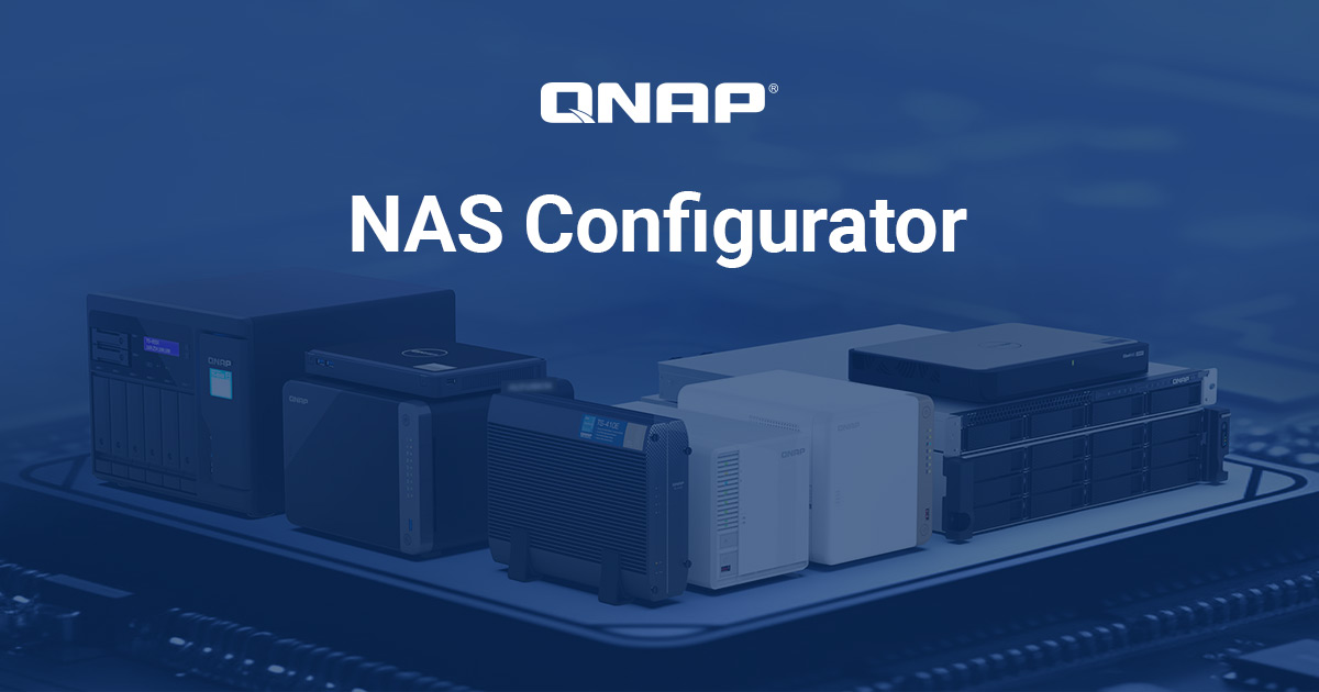 NAS Configurator | QNAP (US)