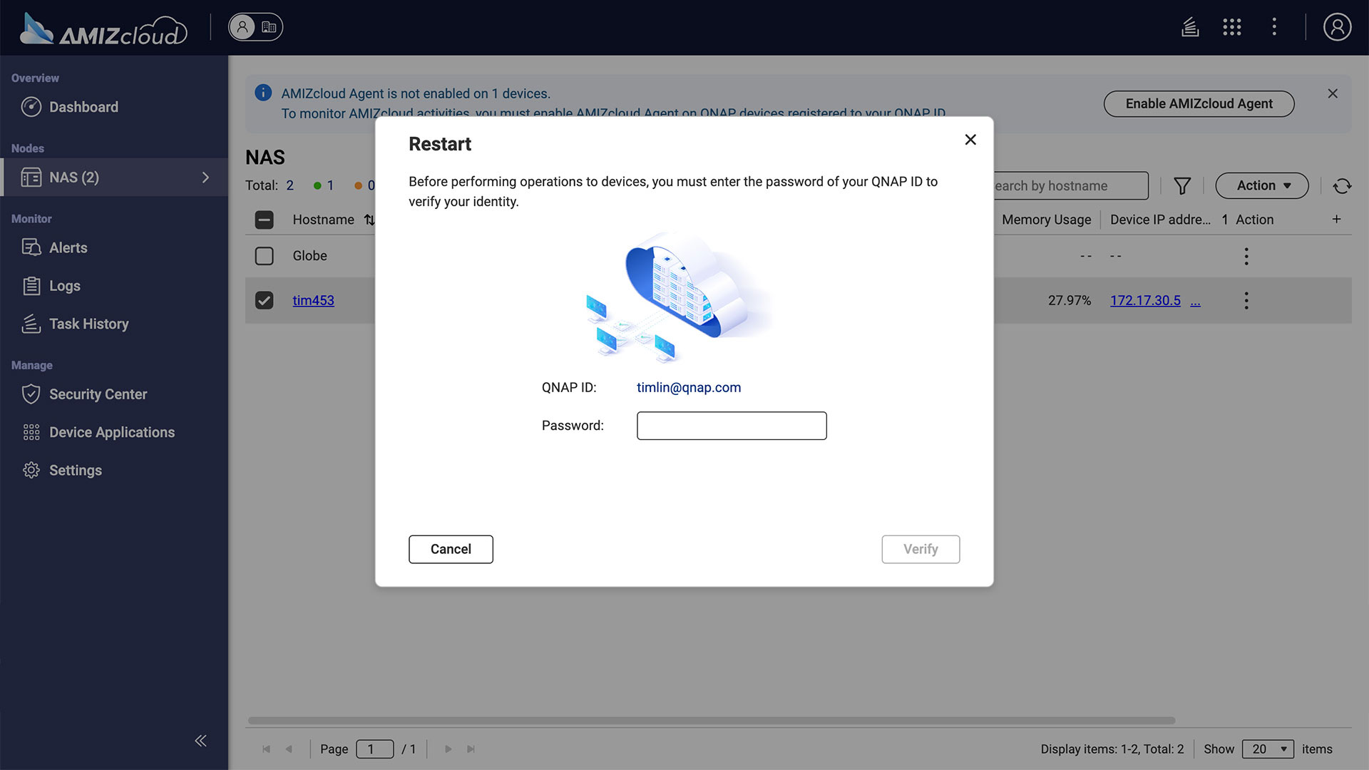 AMIZcloud | QNAP 多裝置雲端管理平台 | QNAP