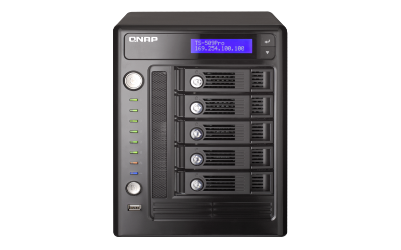 TS-509 Pro | Hardware Specs | QNAP