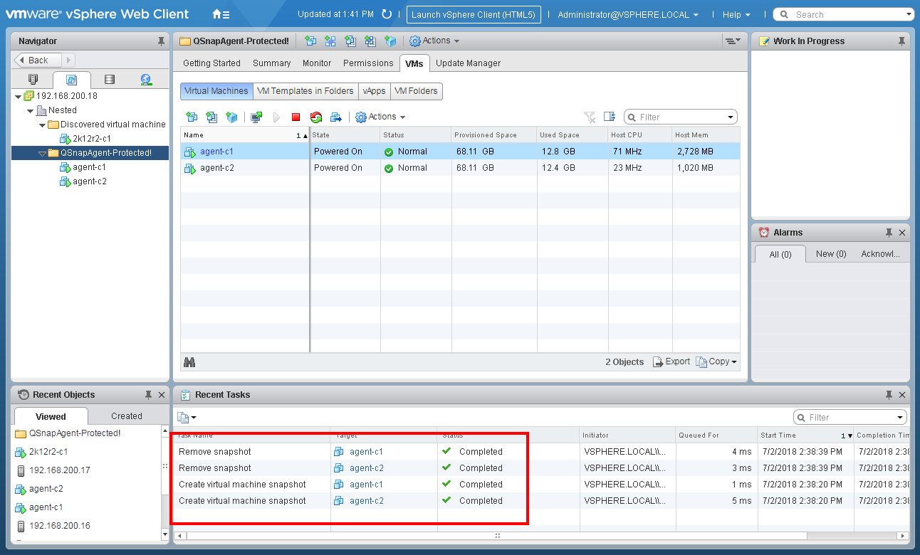 Using Qnap Snapshot Agent To Take A Vmware Snapshot For Application Consistency Qnap