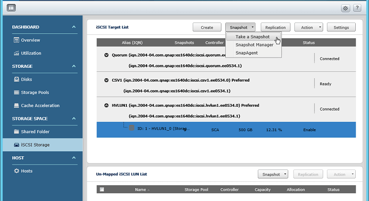 Create Microsoft Hyper V Backups Using Qnap Snapshot Agent And Vss
