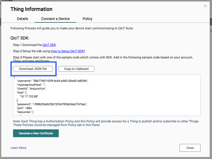 Connect Arduino Yun to QNAP NAS via QIoT Suite Lite | QNAP (TR)