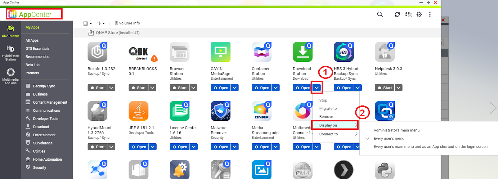 How to Prevent Users to Open Some Apps? | QNAP