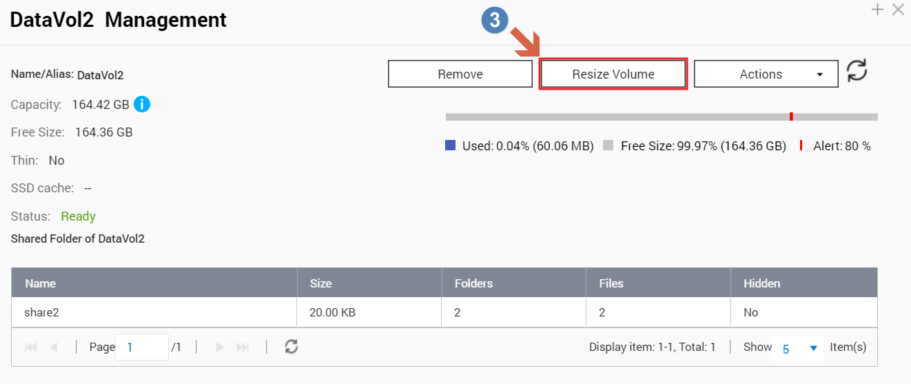 Why does the free space shown in the client not match NAS web page? | QNAP