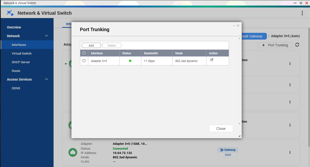 Can I bundle 10G and 1G LAN port with port Trunking mode? | QNAP (US)