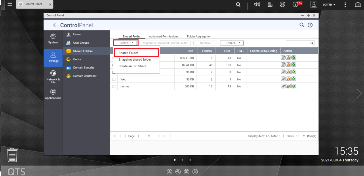 How to recover the previous folders after 10 sec reset? | QNAP (US)