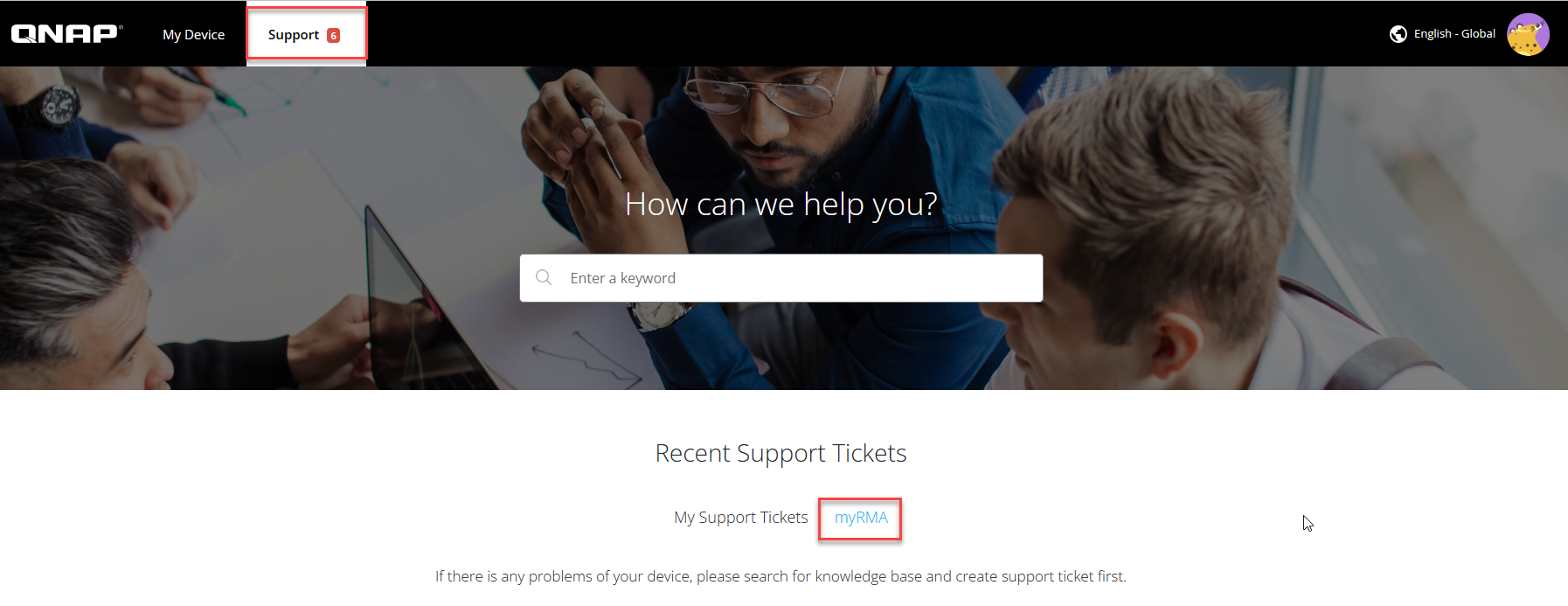 How do I check my RMA status and shipping information? | QNAP