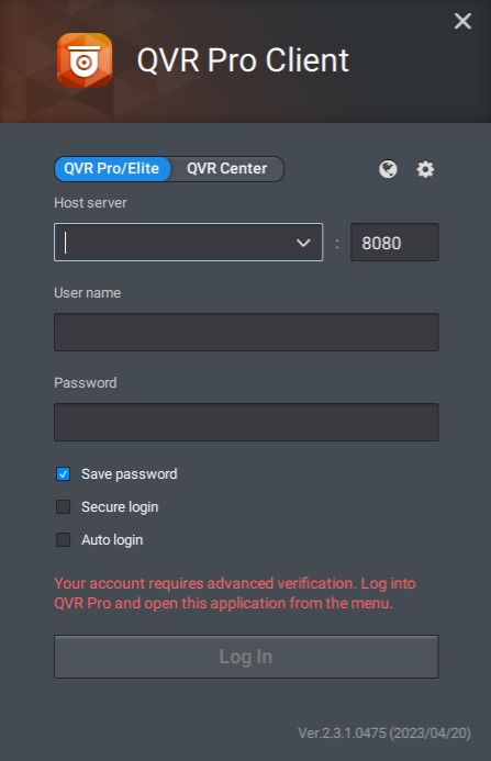 Why did I see the message "Your account requires advanced verification ...