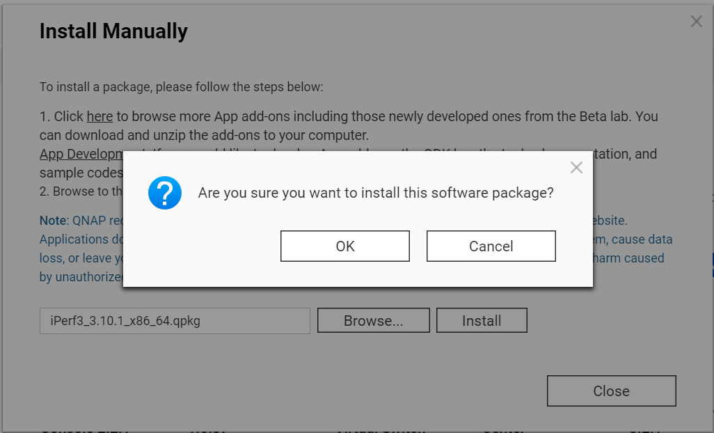 How do I install iPerf3 in QTS and QuTS hero? | QNAP