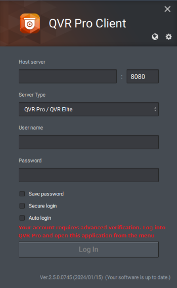 Why did I see the message "Your account requires advanced verification ...