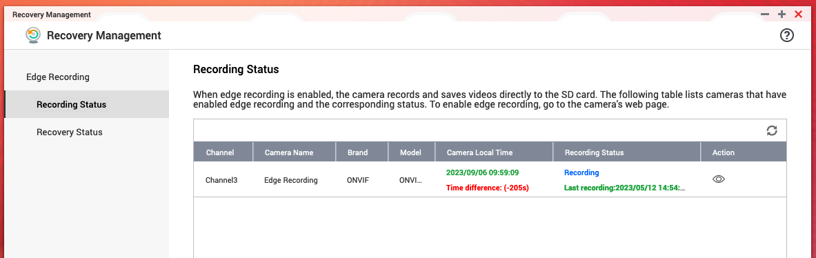 What is Recovery Management in QVR Pro/Elite? | QNAP