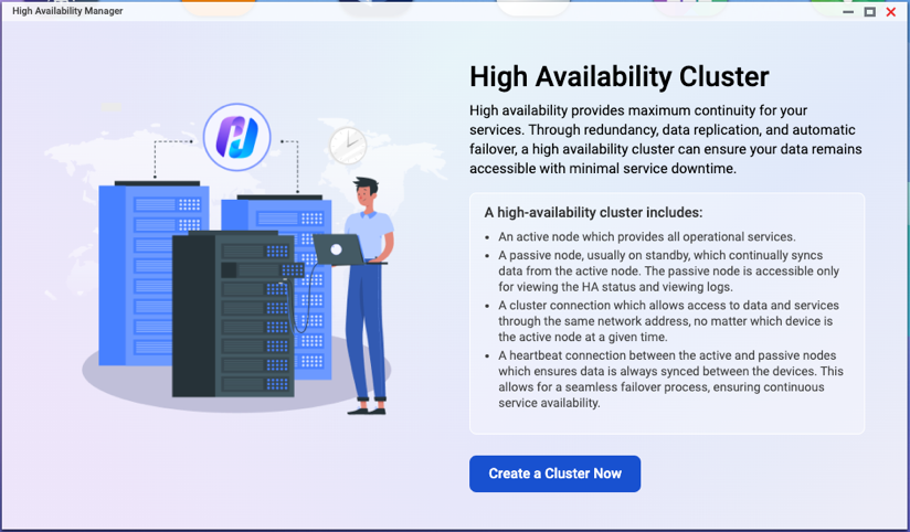 How do I create a high-availability cluster? | QNAP (US)