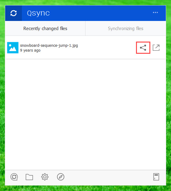 How can I share files with Qsync? | QNAP