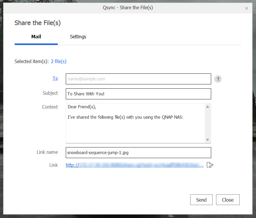 How can I share files with Qsync? | QNAP