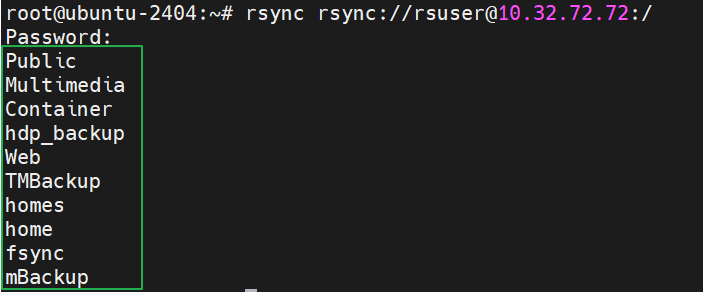 How do I restrict an rsync client to access only a specific shared ...