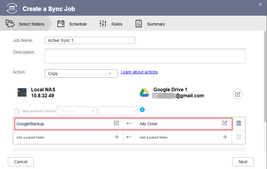 Use HBS Active Sync to Sync Files from Google Drive to Your NAS | QNAP