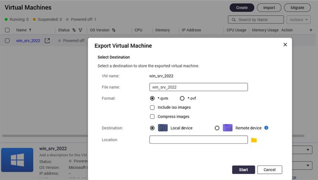 How do I migrate my Windows Server VMs from QNAP Intel hardware to QNAP ...