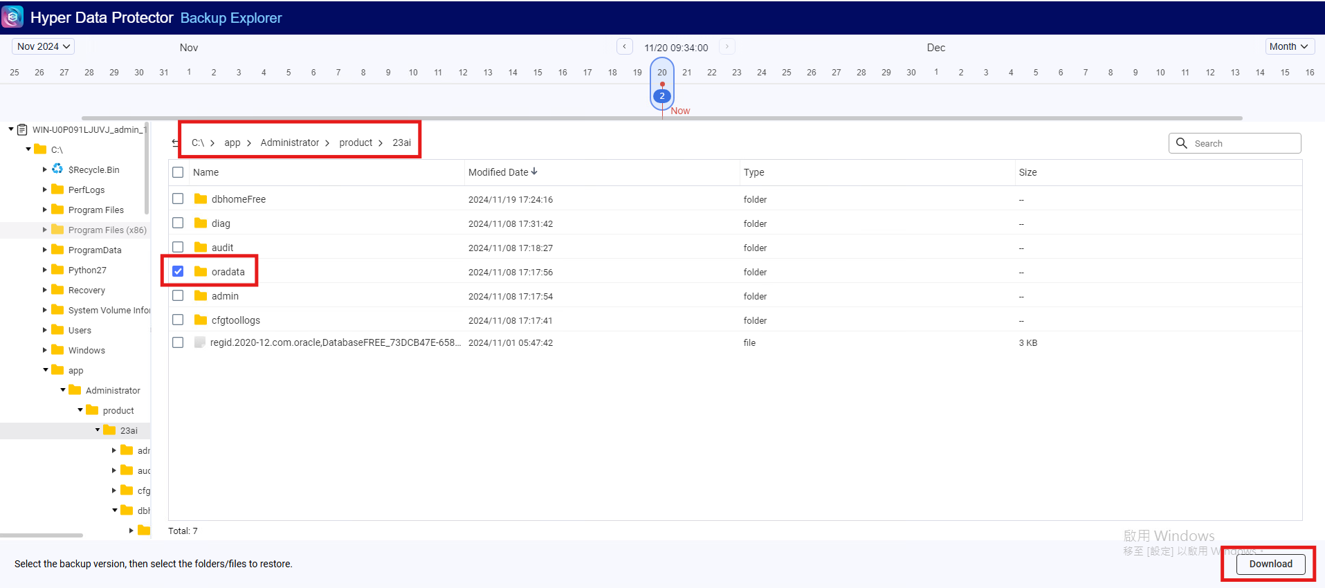 Come posso eseguire il backup e il ripristino dei database Oracle in esecuzione su server ...