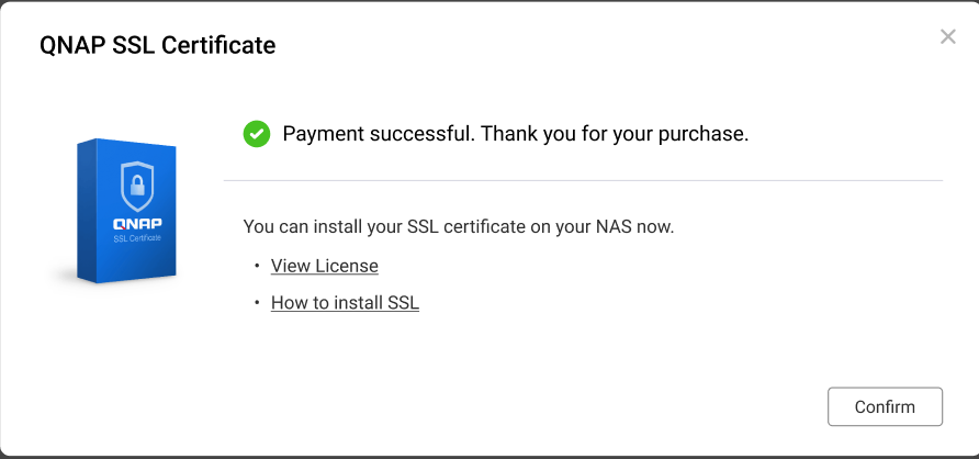 How to purchase and install a myQNAPcloud SSL certificate? | QNAP