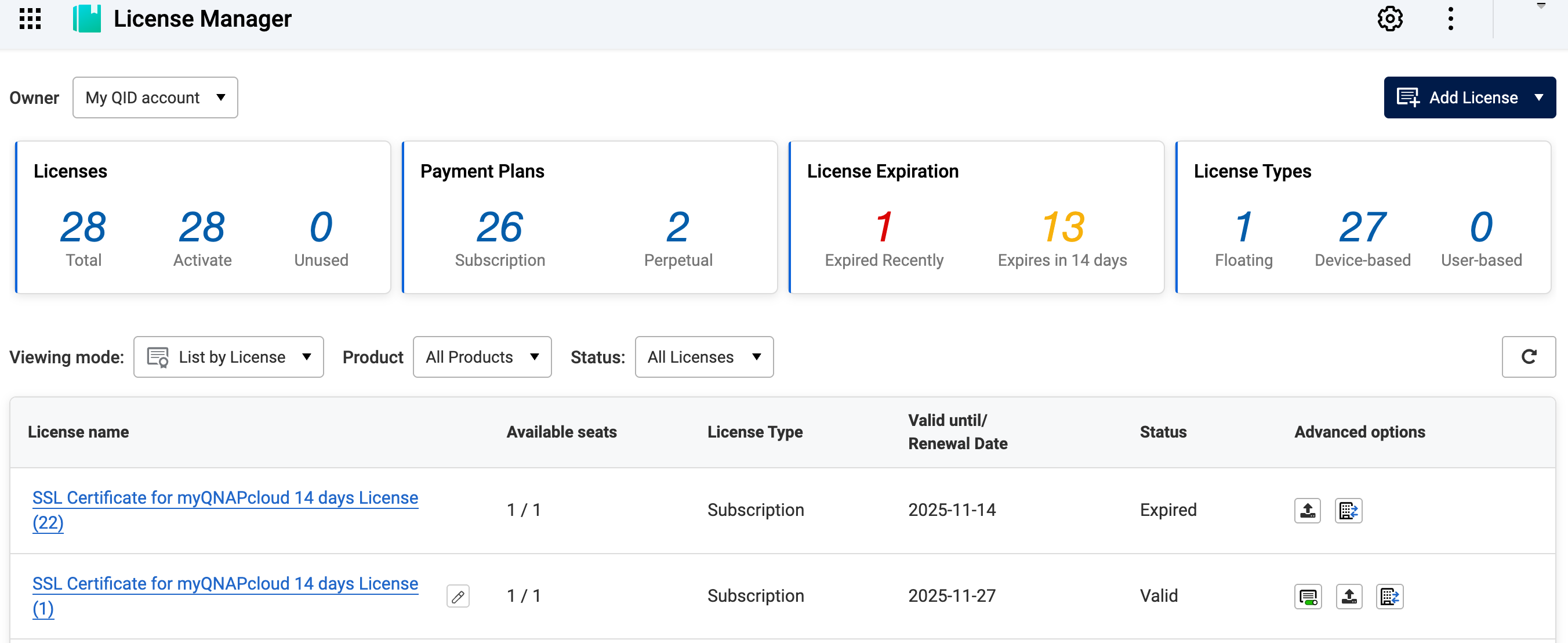How to purchase and install a myQNAPcloud SSL certificate? | QNAP