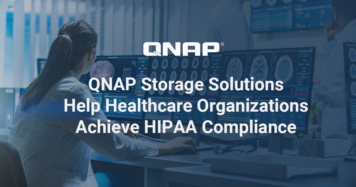 QNAP Storage Solutions for HIPAA Compliance | QNAP (US)
