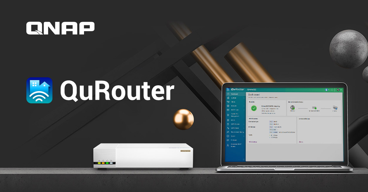 QuRouter Operation System | WiFi 6, VPN, SD-WAN | QNAP (US)